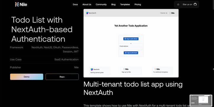 Nile on LinkedIn: New template to build B2B auth with Nile's tenant ... Nile on LinkedIn: New template to build B2B auth with Nile's tenant ...