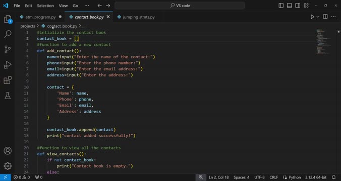 Sravani Mysa on LinkedIn: #codsoft #python #programming #learntocode # ... Sravani Mysa on LinkedIn: #codsoft #python #programming #learntocode # ...