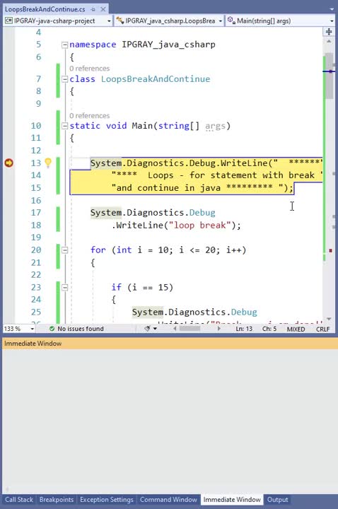 Coding Joys on LinkedIn: Coding Joys : C sharp -basics - For Loop Break ... Coding Joys on LinkedIn: Coding Joys : C sharp -basics - For Loop Break ...