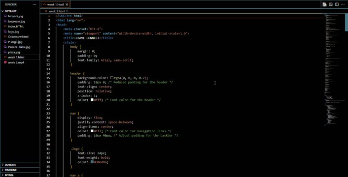 PREETHI MADDI on LinkedIn: #webdevelopment #html #css #craveconnect # ... PREETHI MADDI on LinkedIn: #webdevelopment #html #css #craveconnect # ...