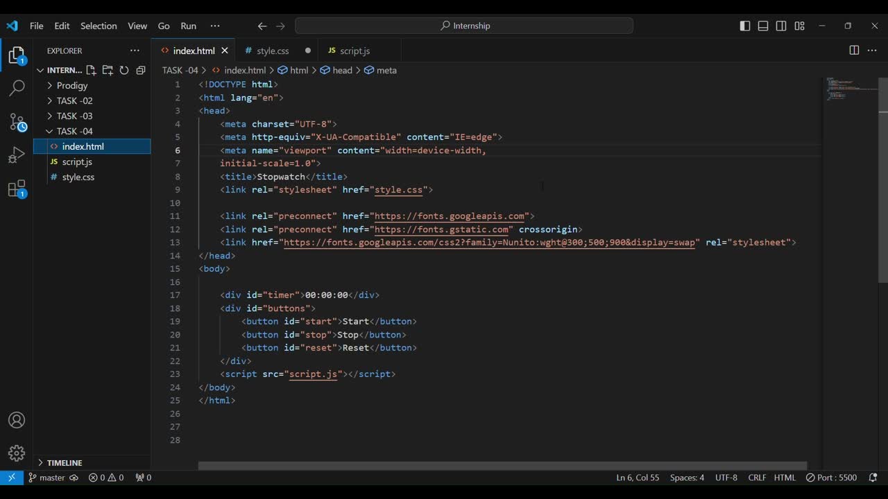 Harini A on LinkedIn: #javascript #html #css #prodigyinternship Harini A on LinkedIn: #javascript #html #css #prodigyinternship