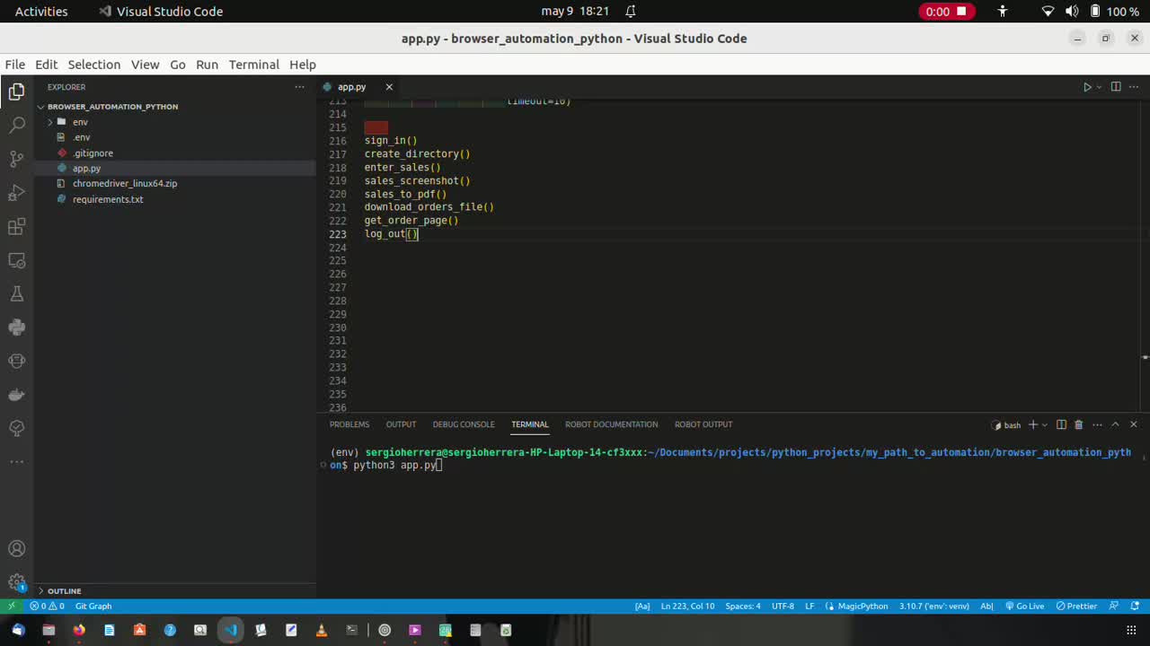 Sergio Herrera on LinkedIn: #automation #python #selenium # ... Sergio Herrera on LinkedIn: #automation #python #selenium # ...