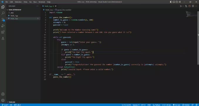Khush Upadhyay on LinkedIn: #python #programming #prodigyinfotech # ... Khush Upadhyay on LinkedIn: #python #programming #prodigyinfotech # ...