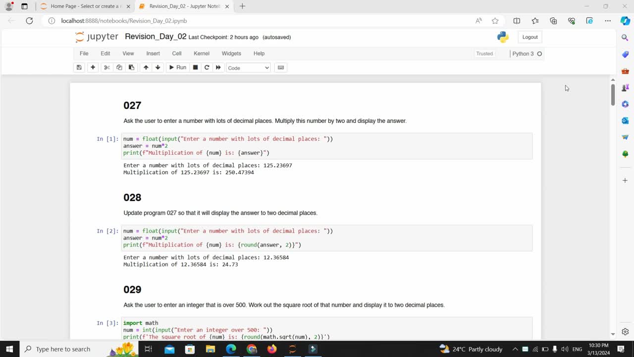 Shafaq Aslam on LinkedIn: #python_journey #day_2_revision #python # ... Shafaq Aslam on LinkedIn: #python_journey #day_2_revision #python # ...