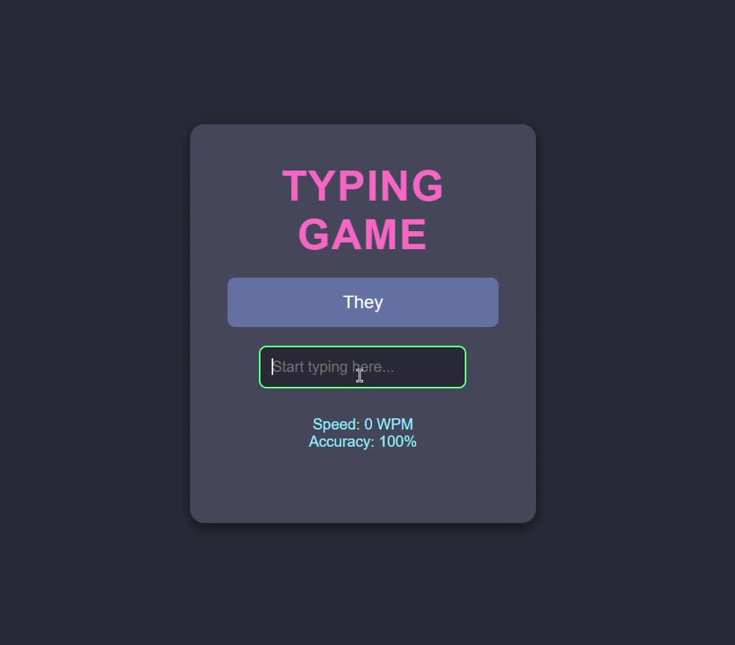 Uday Malhotra on LinkedIn: 🚀 Excited to share my latest project: Typing ... Uday Malhotra on LinkedIn: 🚀 Excited to share my latest project: Typing ...
