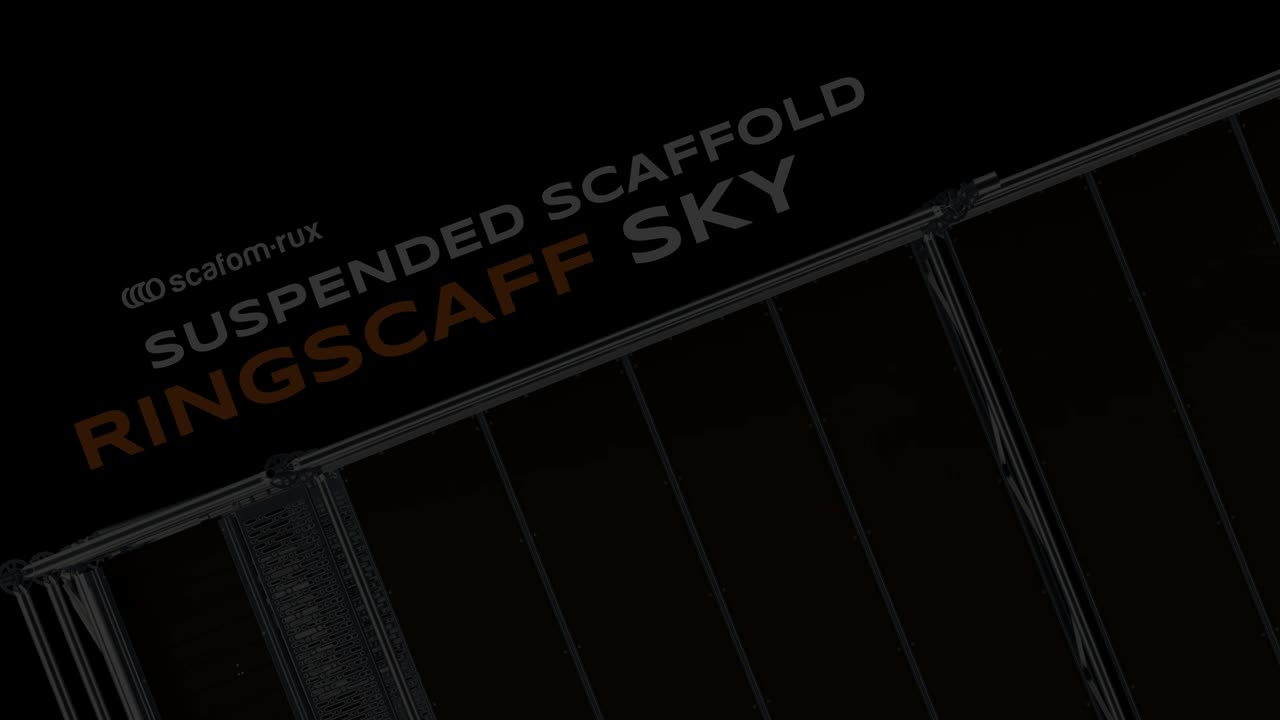 Scafom-rux Polska na LinkedIn: RINGSCAFF Sky suspended scaffolding system Scafom-rux Polska na LinkedIn: RINGSCAFF Sky suspended scaffolding system