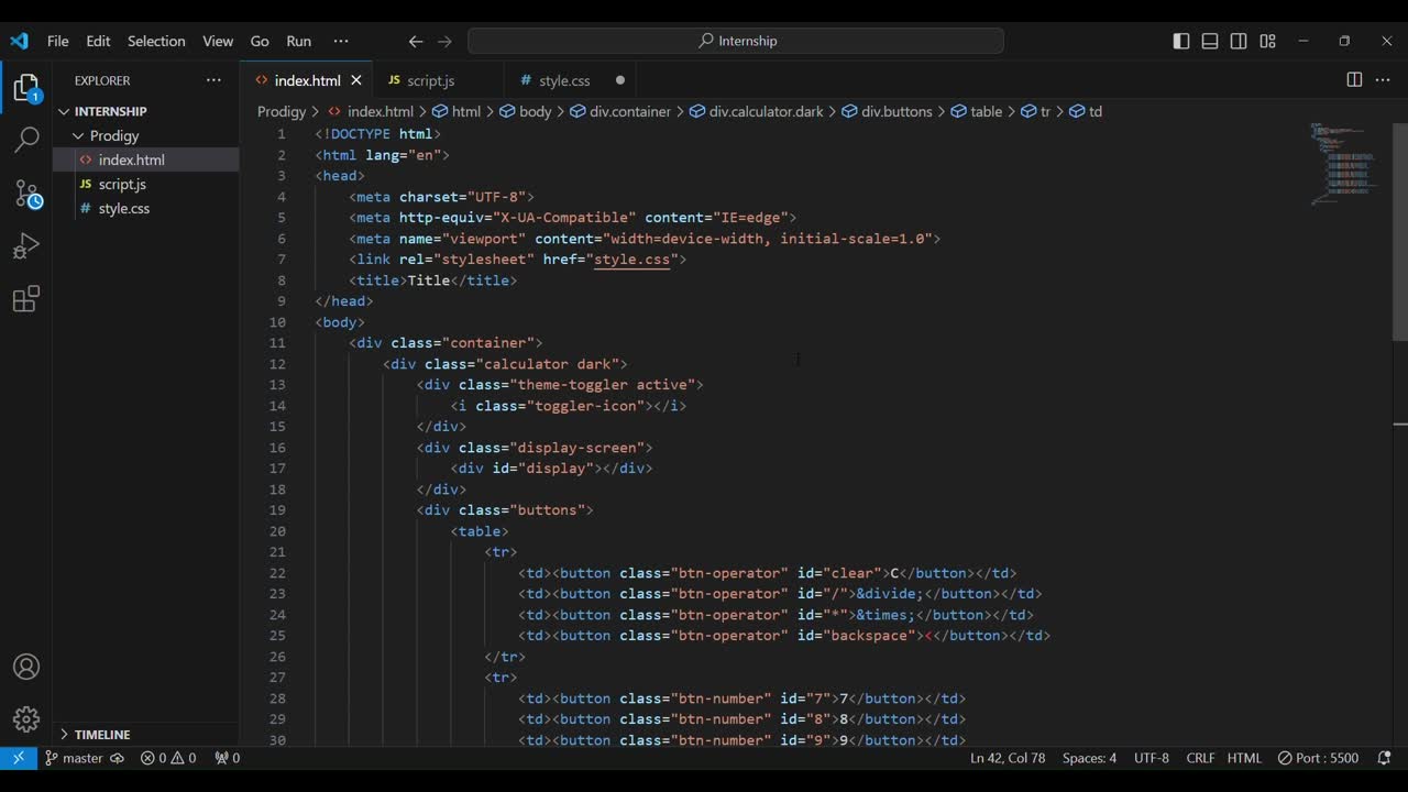 Harini A on LinkedIn: #javascript #html #css #prodigyinternship Harini A on LinkedIn: #javascript #html #css #prodigyinternship