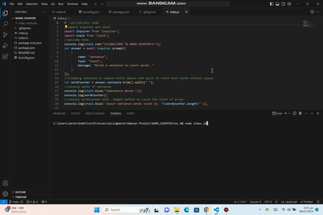 AFNAN IMRAN on LinkedIn: #typescript #webdevelopment #wordcounter # ... AFNAN IMRAN on LinkedIn: #typescript #webdevelopment #wordcounter # ...