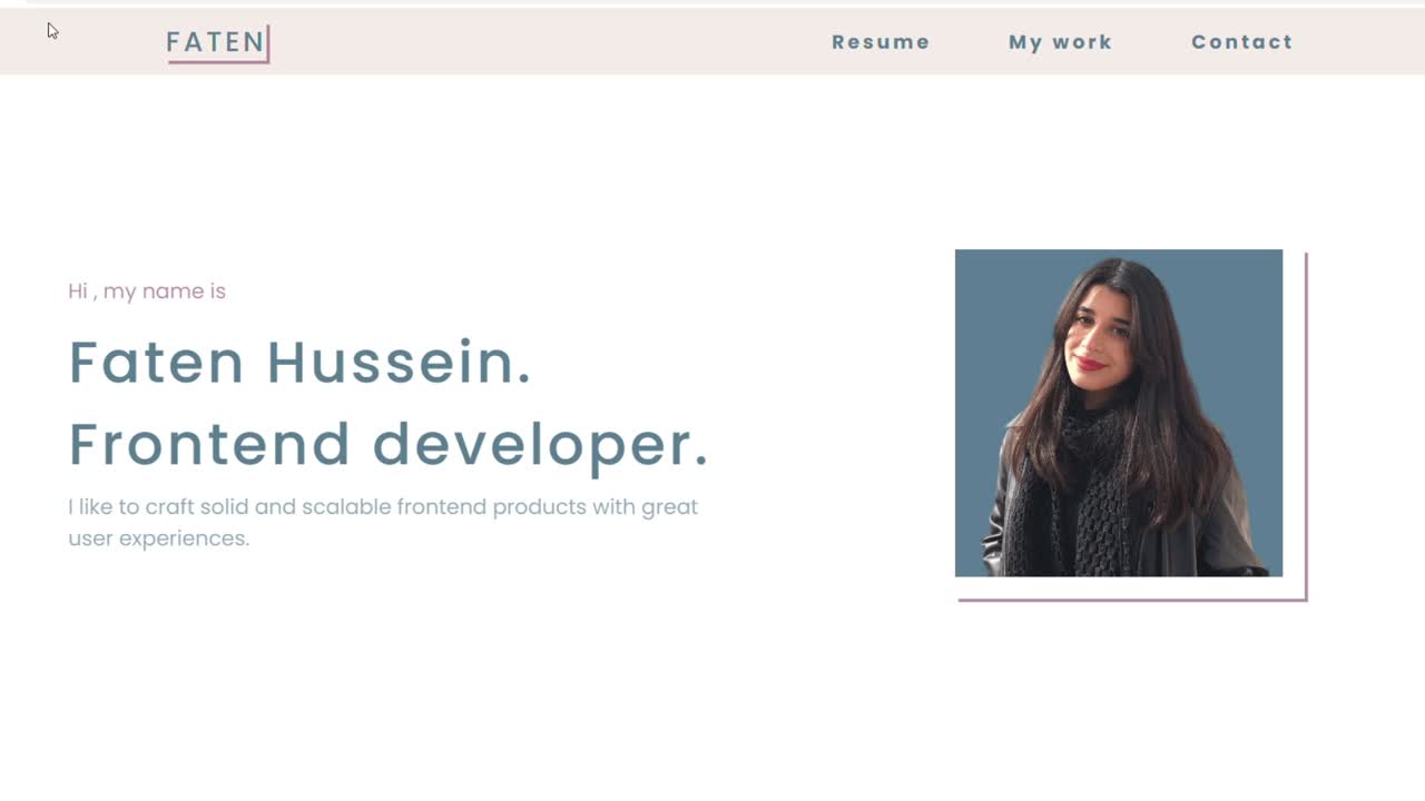 Faten Hussein on LinkedIn: #html #css #javascript #responsivewebdesign ... Faten Hussein on LinkedIn: #html #css #javascript #responsivewebdesign ...