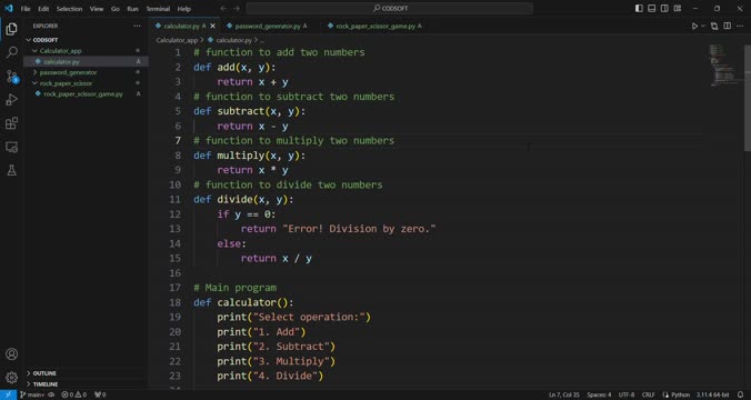 Bhupesh Joshi on LinkedIn: #codsoft #internship #python #programming # ... Bhupesh Joshi on LinkedIn: #codsoft #internship #python #programming # ...