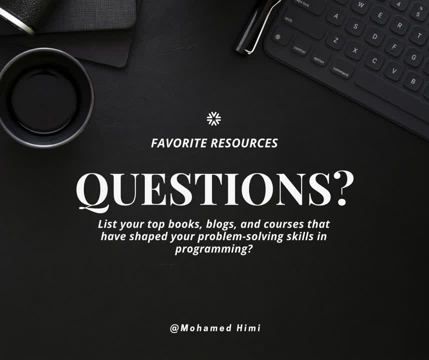 Mohamed Himi on LinkedIn: #problemsolving #codingchallenges #innovation ... Mohamed Himi on LinkedIn: #problemsolving #codingchallenges #innovation ...