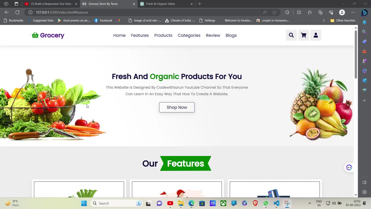 Tarun Singh on LinkedIn: My first project E-Commerce Website using HTML ... Tarun Singh on LinkedIn: My first project E-Commerce Website using HTML ...