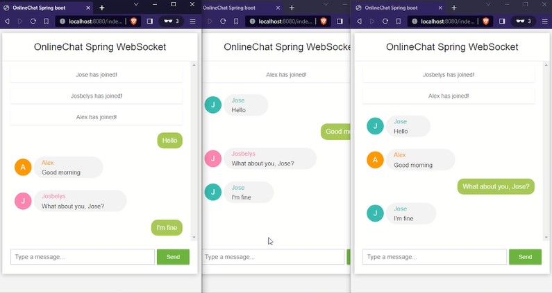 Jose Julian Martinez on LinkedIn: #springboot #javascript #websocket Jose Julian Martinez on LinkedIn: #springboot #javascript #websocket