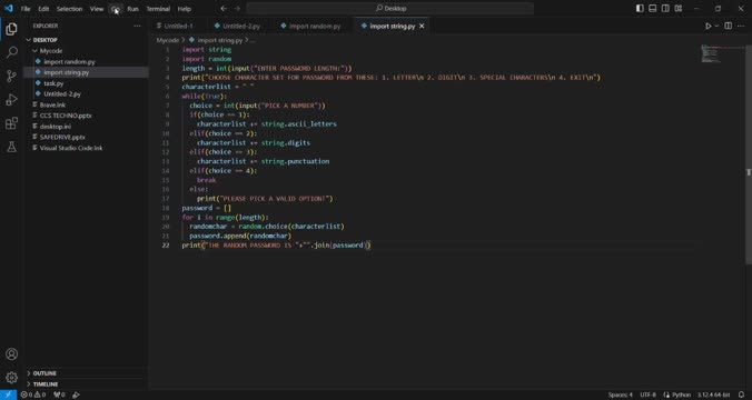 S J HEMA PRIYA on LinkedIn: #codsoft #python #codingjourney S J HEMA PRIYA on LinkedIn: #codsoft #python #codingjourney