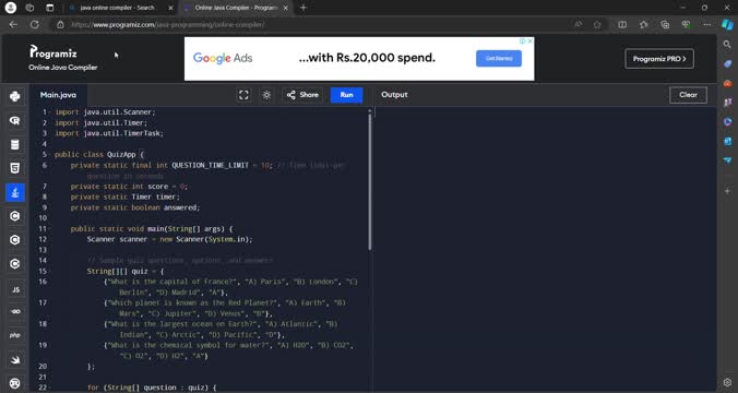 Tushar Roy on LinkedIn: #task #codsoft #javaprogramming #internship Tushar Roy on LinkedIn: #task #codsoft #javaprogramming #internship