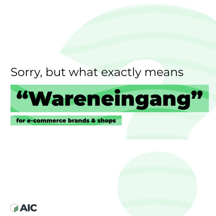 AIC Logistics & Fulfillment auf LinkedIn: Wareneingang mit AIC ... AIC Logistics & Fulfillment auf LinkedIn: Wareneingang mit AIC ...