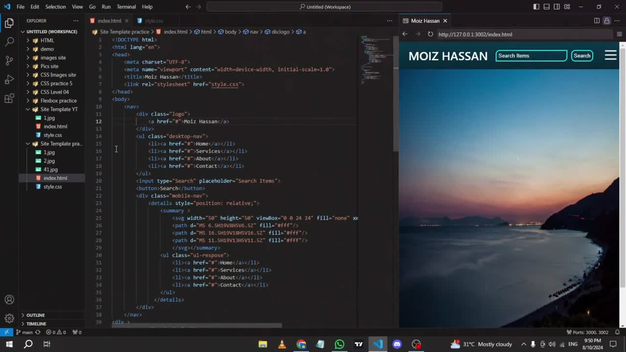 Muhammad Moiz Hassan on LinkedIn: #html #css #javascript #webdesign # ... Muhammad Moiz Hassan on LinkedIn: #html #css #javascript #webdesign # ...
