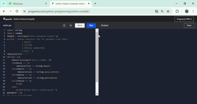 Kowsiha Krishnan on LinkedIn: #internship #pythonprogrammer #codsoft Kowsiha Krishnan on LinkedIn: #internship #pythonprogrammer #codsoft