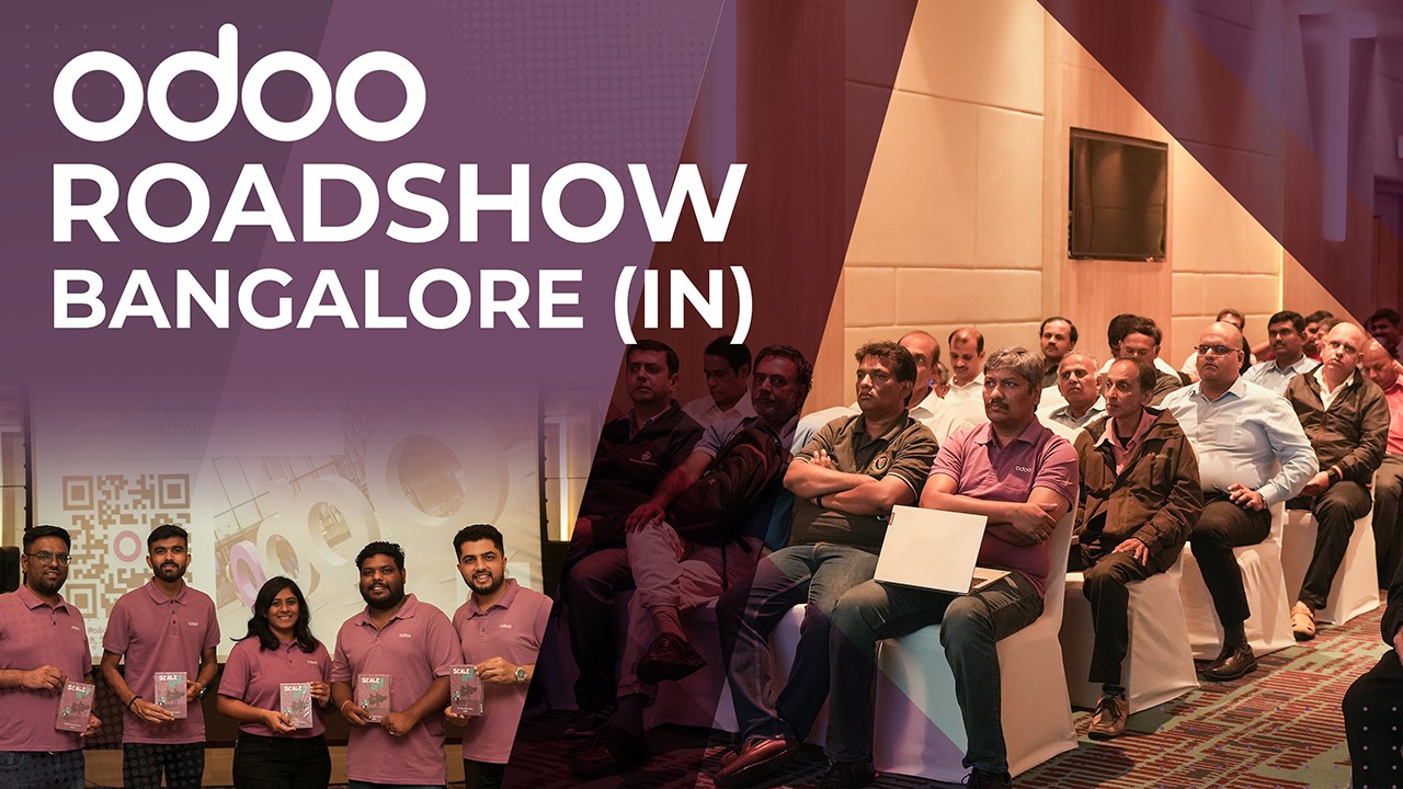 Pintu Makwana on LinkedIn: Odoo Roadshow Bangalore (IN) Pintu Makwana on LinkedIn: Odoo Roadshow Bangalore (IN)
