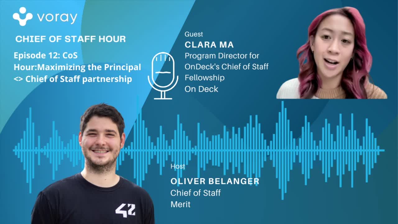 Clara Ma LinkedIn‘de: #chiefofstaffhour Clara Ma LinkedIn‘de: #chiefofstaffhour