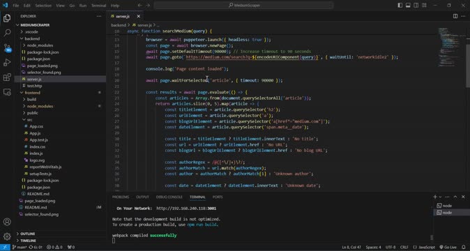 Rohith T on LinkedIn: #webscraping #nodejs #react #puppeteer # ... Rohith T on LinkedIn: #webscraping #nodejs #react #puppeteer # ...