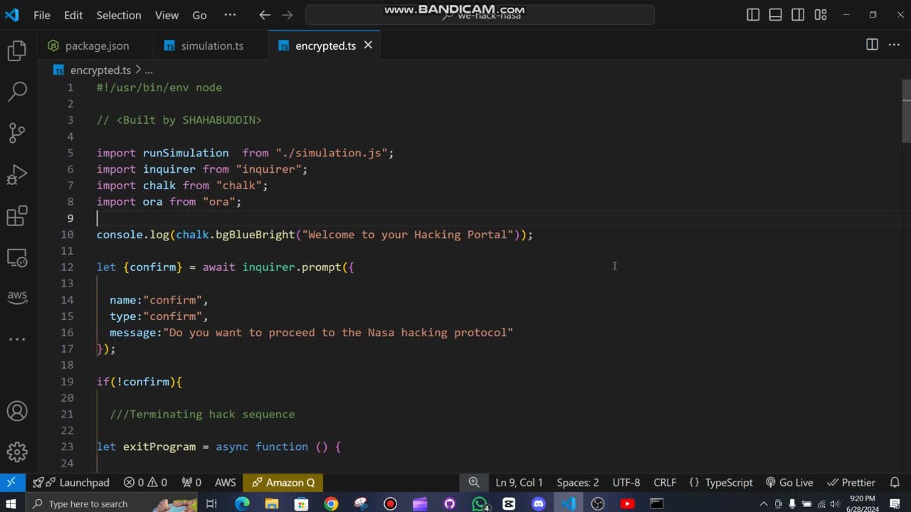 Shahab uddin on LinkedIn: #hacking #typescript #hackingsimulation # ... Shahab uddin on LinkedIn: #hacking #typescript #hackingsimulation # ...