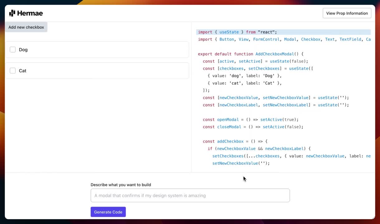 Mike Carbone on LinkedIn: #generativeai #frontend #ai #designsystems Mike Carbone on LinkedIn: #generativeai #frontend #ai #designsystems