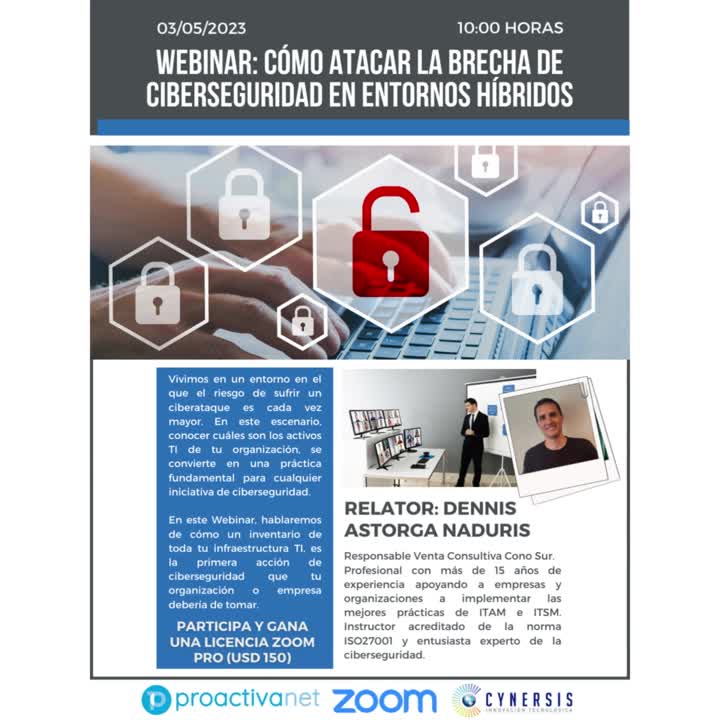 Proactivanet on LinkedIn: Webinar Ciberseguridad Proactivanet on LinkedIn: Webinar Ciberseguridad
