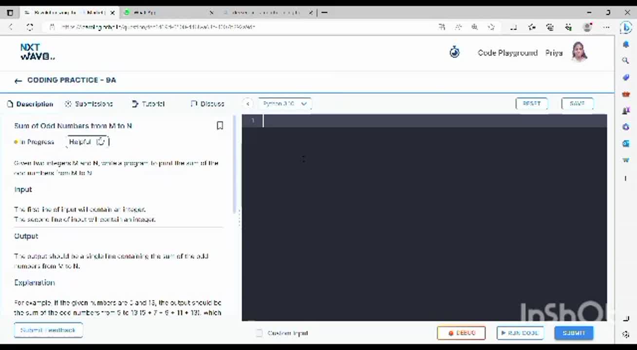 priya D on LinkedIn: #pythonchallenge #nextwave #ccbp #fullstack # ... priya D on LinkedIn: #pythonchallenge #nextwave #ccbp #fullstack # ...