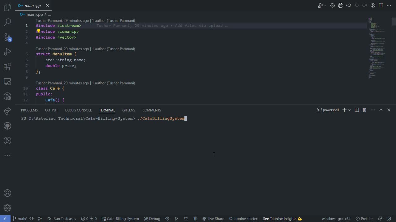 Tushar Pamnani on LinkedIn: #internship #coding #cplusplus # ... Tushar Pamnani on LinkedIn: #internship #coding #cplusplus # ...