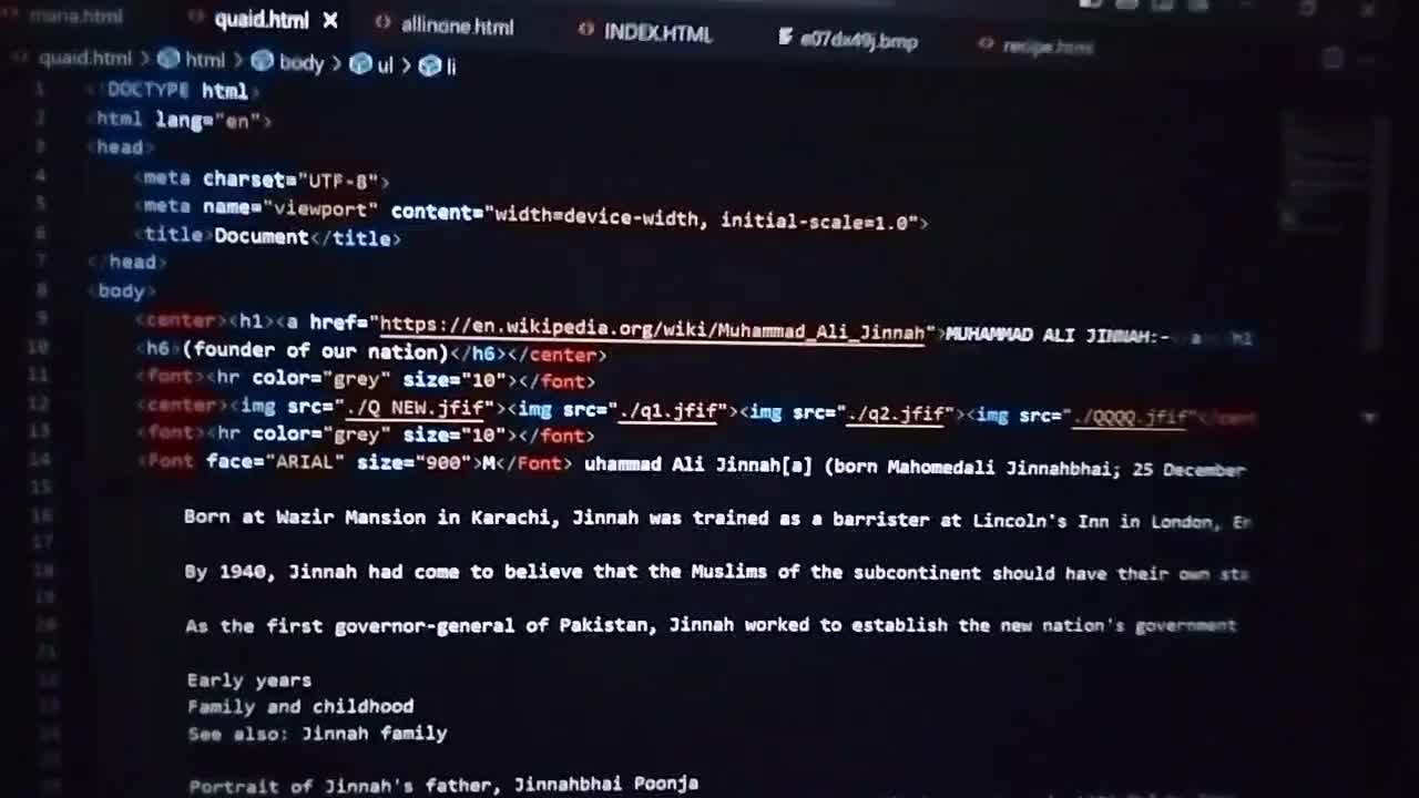 Maria Hussain on LinkedIn: HTML Task 2 Accomplished: creating Tribute ... Maria Hussain on LinkedIn: HTML Task 2 Accomplished: creating Tribute ...