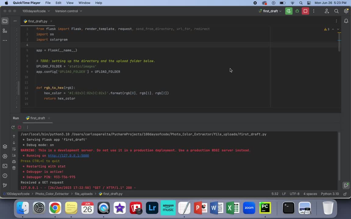 Carlos Peralta on LinkedIn: #python #project #pythonprogramming Carlos Peralta on LinkedIn: #python #project #pythonprogramming