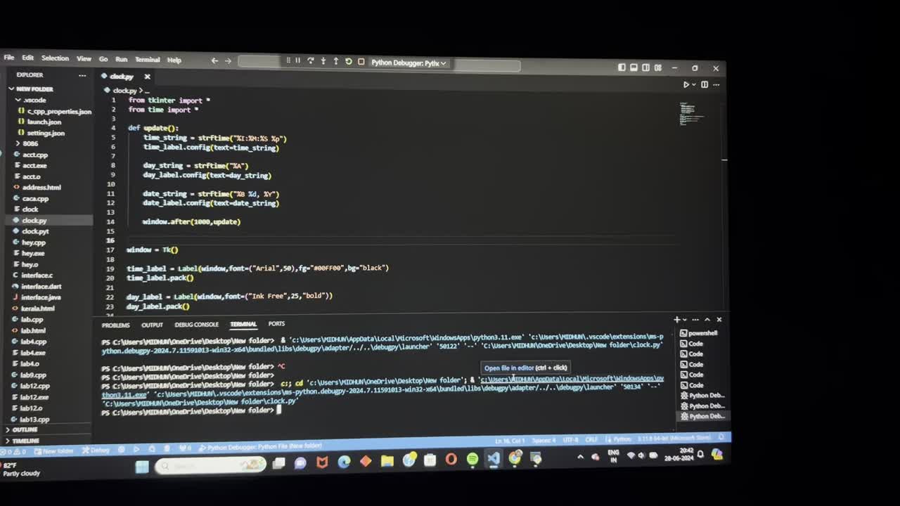 Midhun ns on LinkedIn: #internpe #pythondevelopment #internship Midhun ns on LinkedIn: #internpe #pythondevelopment #internship