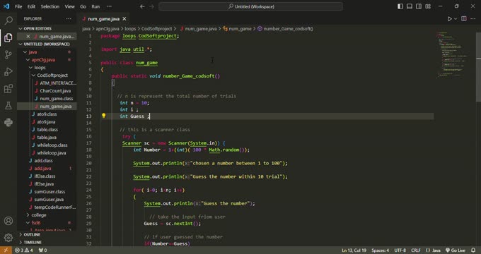 Gajendra Gour on LinkedIn: #codsoft #internship #task1 #java ... Gajendra Gour on LinkedIn: #codsoft #internship #task1 #java ...