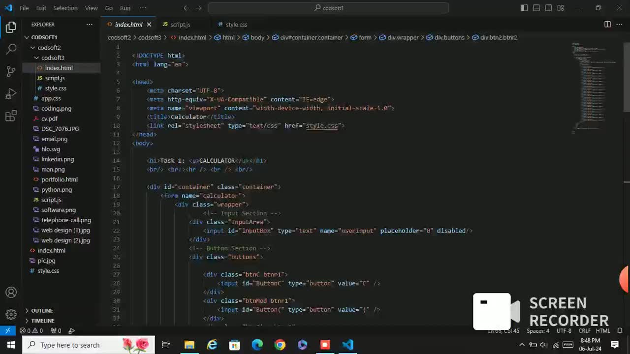 Ganesh kumar Kavuru on LinkedIn: #codsoft #codsoft #internship # ... Ganesh kumar Kavuru on LinkedIn: #codsoft #codsoft #internship # ...