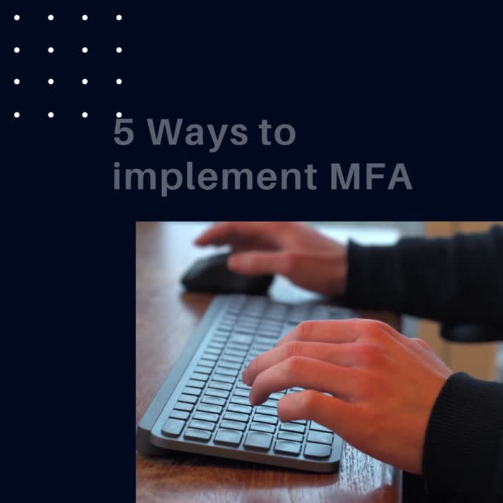 Yottaworld on LinkedIn: How to implement MFA Yottaworld on LinkedIn: How to implement MFA