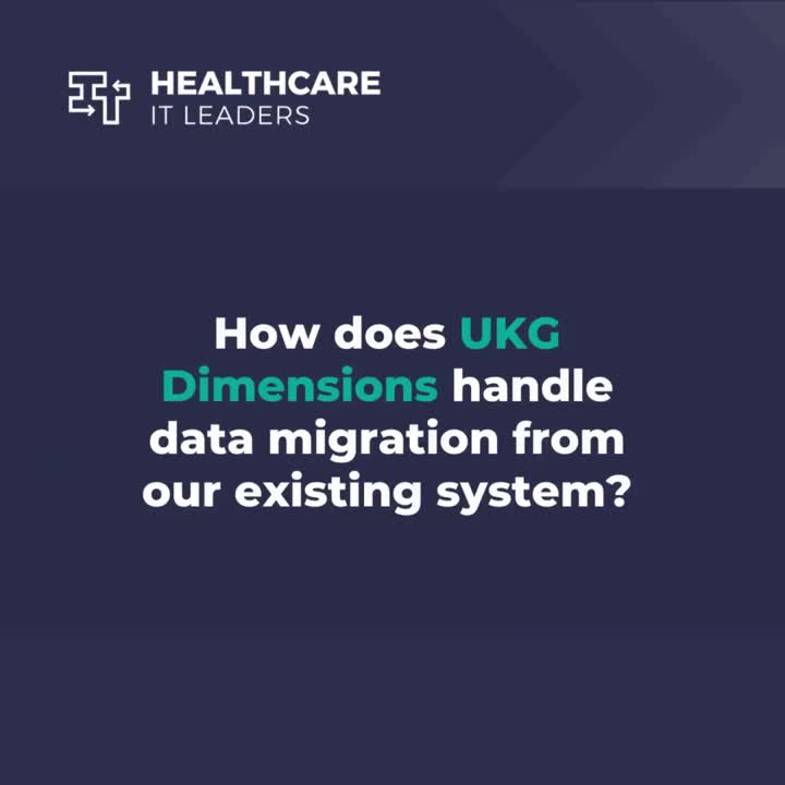 Nimmy Shibu on LinkedIn: How UKG Dimensions handles data migration from ... Nimmy Shibu on LinkedIn: How UKG Dimensions handles data migration from ...
