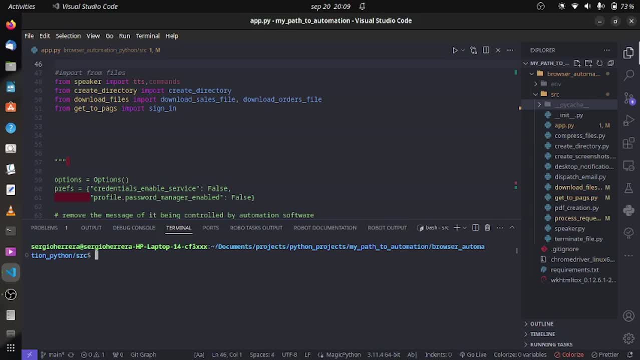 Sergio Herrera on LinkedIn: #automation #python Sergio Herrera on LinkedIn: #automation #python