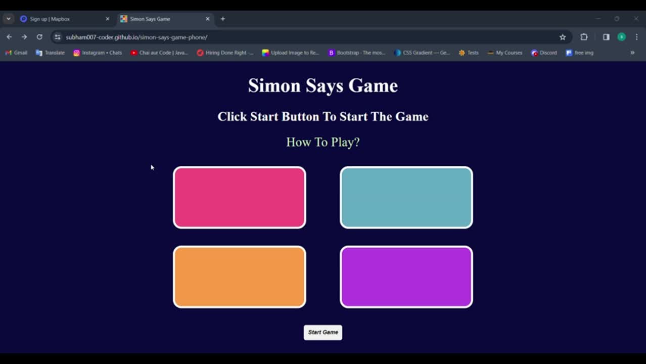 SUBHAM DAS on LinkedIn: #simonsays #webdevelopment #html #css # ... SUBHAM DAS on LinkedIn: #simonsays #webdevelopment #html #css # ...