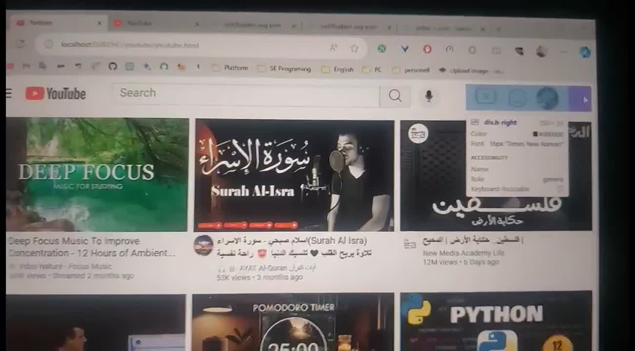 Mohamed WAFI on LinkedIn: learning html and css make page youtube ππ ... Mohamed WAFI on LinkedIn: learning html and css make page youtube ππ ...