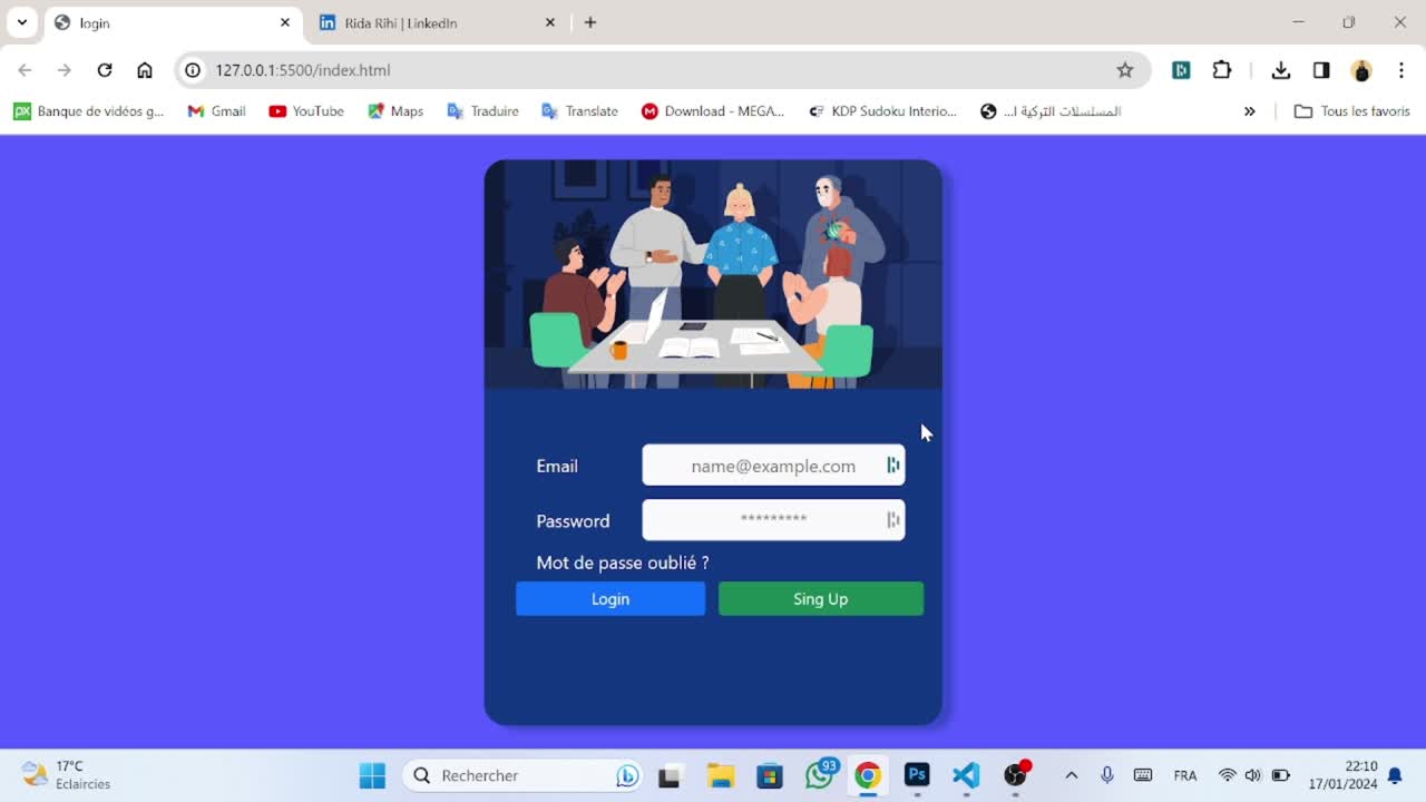 Rida Rihi on LinkedIn: 📃Simple Login Form💻 Using Html & Css framework ... Rida Rihi on LinkedIn: 📃Simple Login Form💻 Using Html & Css framework ...