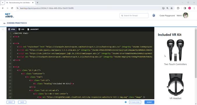 Nikhil Donthusaram on LinkedIn: #ccbp #nxtwave #html #css #bootstrap # ... Nikhil Donthusaram on LinkedIn: #ccbp #nxtwave #html #css #bootstrap # ...