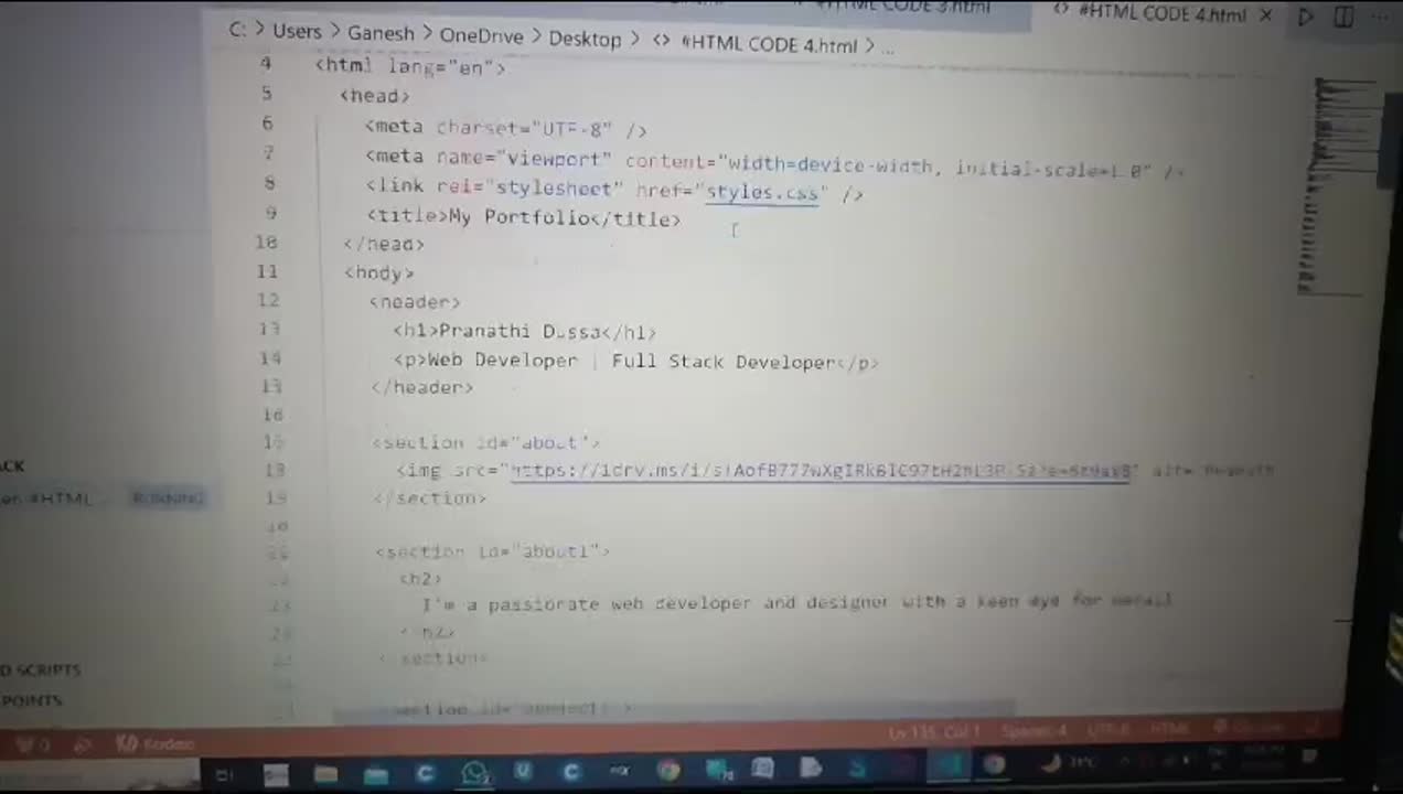 PRANATHI DUSSA on LinkedIn: #task2 #web #web #intership PRANATHI DUSSA on LinkedIn: #task2 #web #web #intership