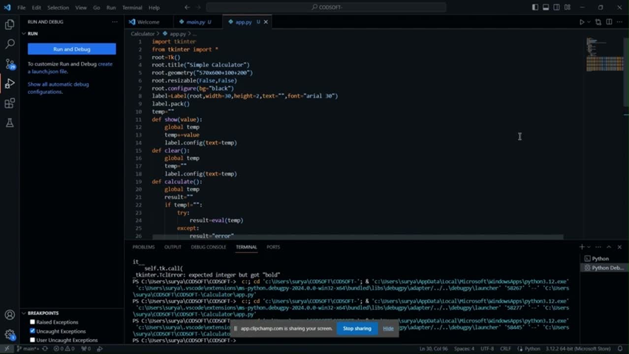 Manikandan K on LinkedIn: #codsoft #python #programming #internship # ... Manikandan K on LinkedIn: #codsoft #python #programming #internship # ...