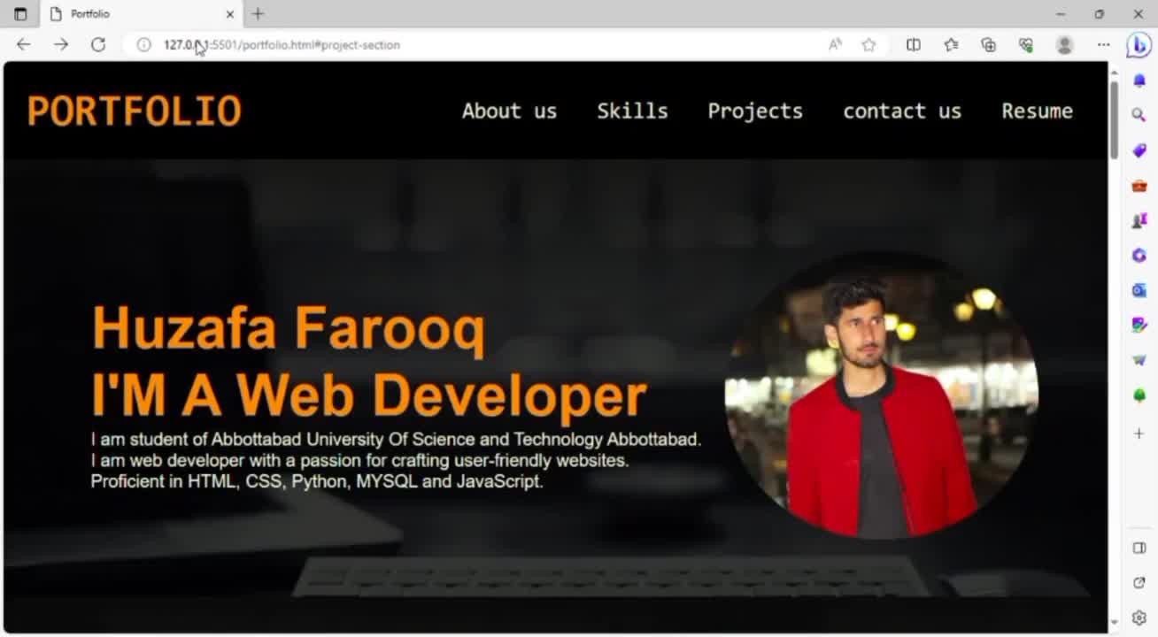 Huzafa Awan on LinkedIn: #codsoft #internship #webdevelopment Huzafa Awan on LinkedIn: #codsoft #internship #webdevelopment