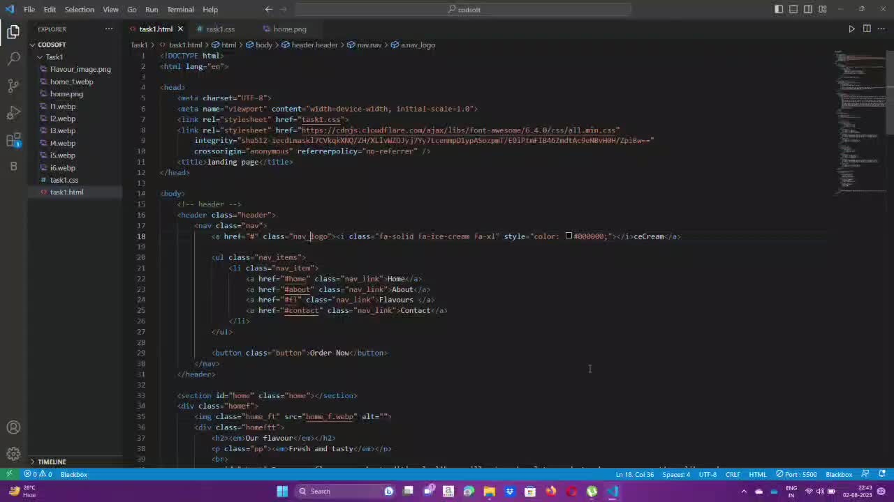 Pritika Bansal on LinkedIn: #codsoft #task1 #internship #landingpage # ... Pritika Bansal on LinkedIn: #codsoft #task1 #internship #landingpage # ...