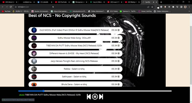 Taimoor Azam on LinkedIn: #spotifyclone #javascript #reactjs # ... Taimoor Azam on LinkedIn: #spotifyclone #javascript #reactjs # ...