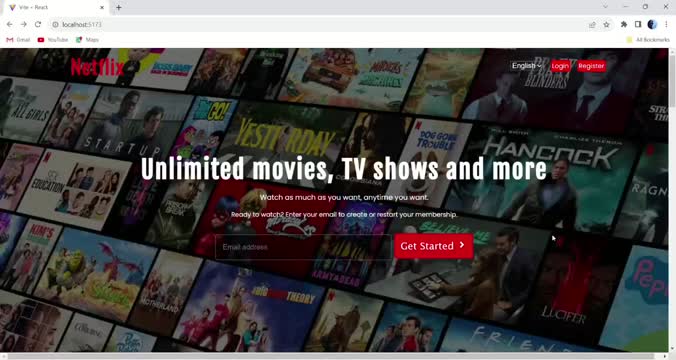 Vigneshwaran M on LinkedIn: Netflix Clone using Front-end: Reactjs Back ... Vigneshwaran M on LinkedIn: Netflix Clone using Front-end: Reactjs Back ...