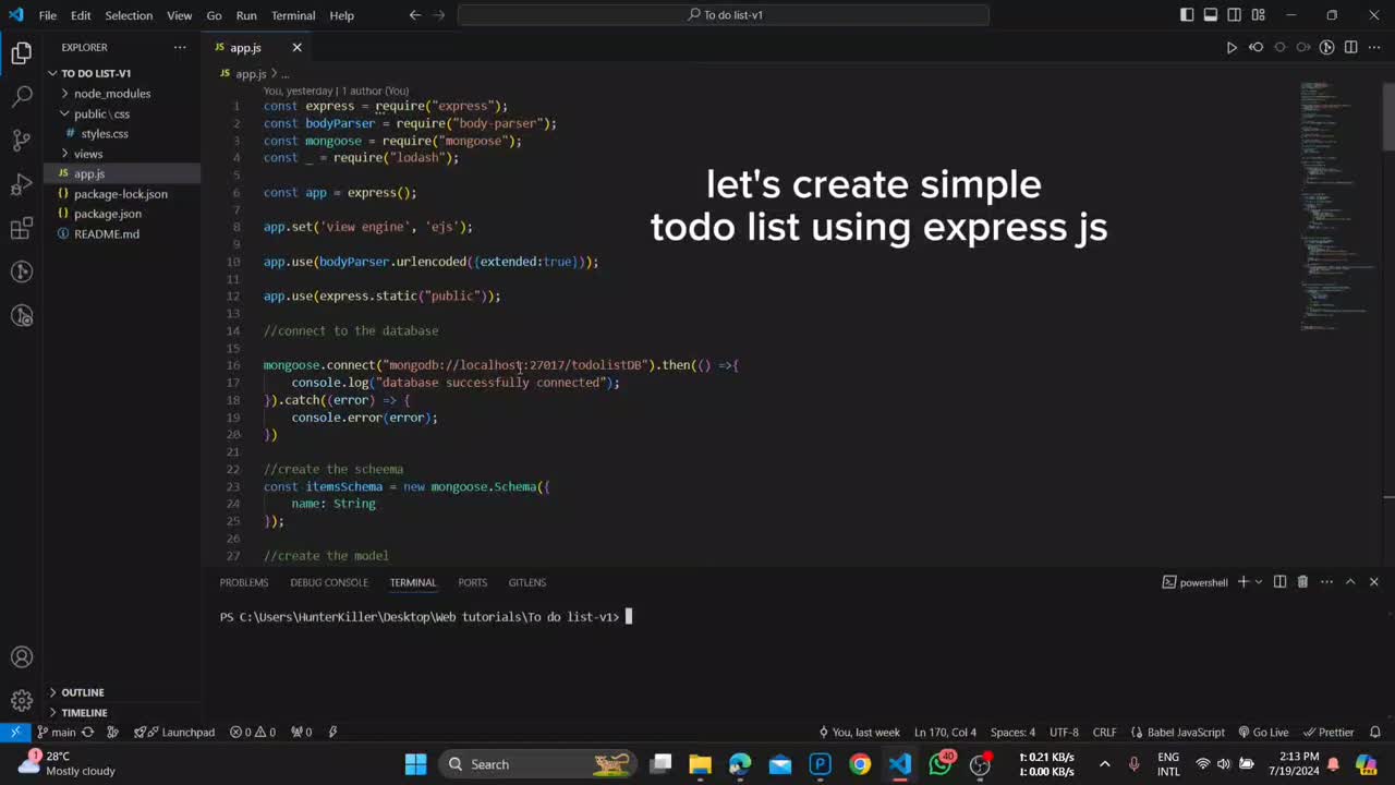 Dinidu Madushan on LinkedIn: let's create a simple to-do list app using ... Dinidu Madushan on LinkedIn: let's create a simple to-do list app using ...