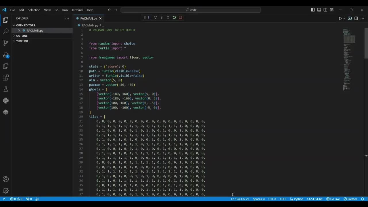 ISHANT SINGH on LinkedIn: #internpe #coding #gamedevelopment #pacman # ... ISHANT SINGH on LinkedIn: #internpe #coding #gamedevelopment #pacman # ...